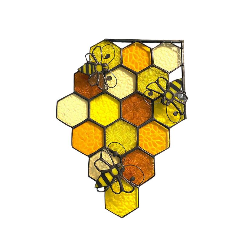 Bee Hive Cartoon Sticker Home Window Wallpaper Dec... – Grandado