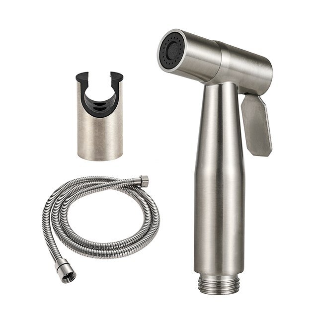 Wc Hand Bidet Kraan Spuit Roestvrij Staal Badkamer... – Vicedeal