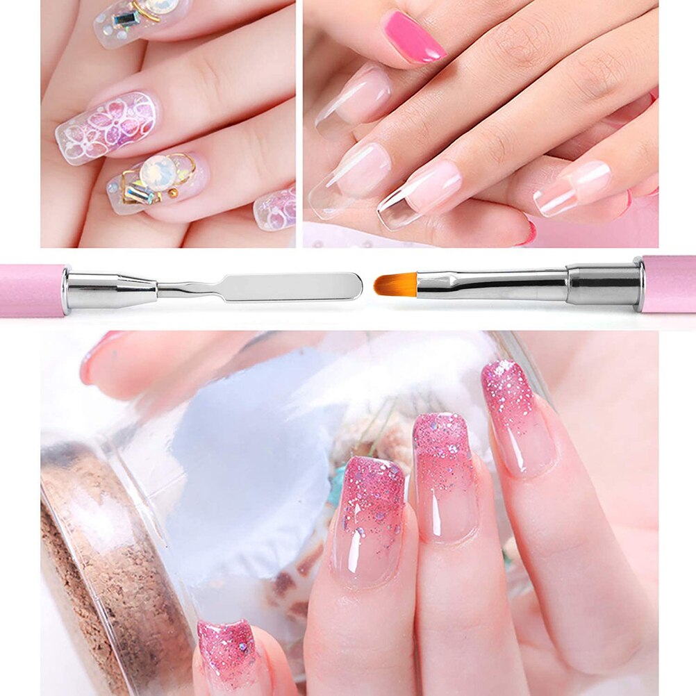 Dual-Ended Polygel Brush And Picker 2 In 1 Designs... – Grandado