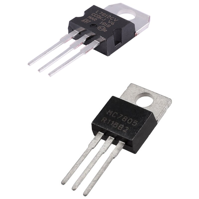 10 Pcs 3 Terminals 1.5A Postive Voltage Regulators... – Grandado