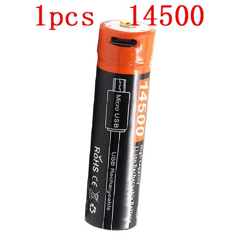 ICR14500 14500 750mAh 3.7v rechargeable li ion Bat... – Grandado