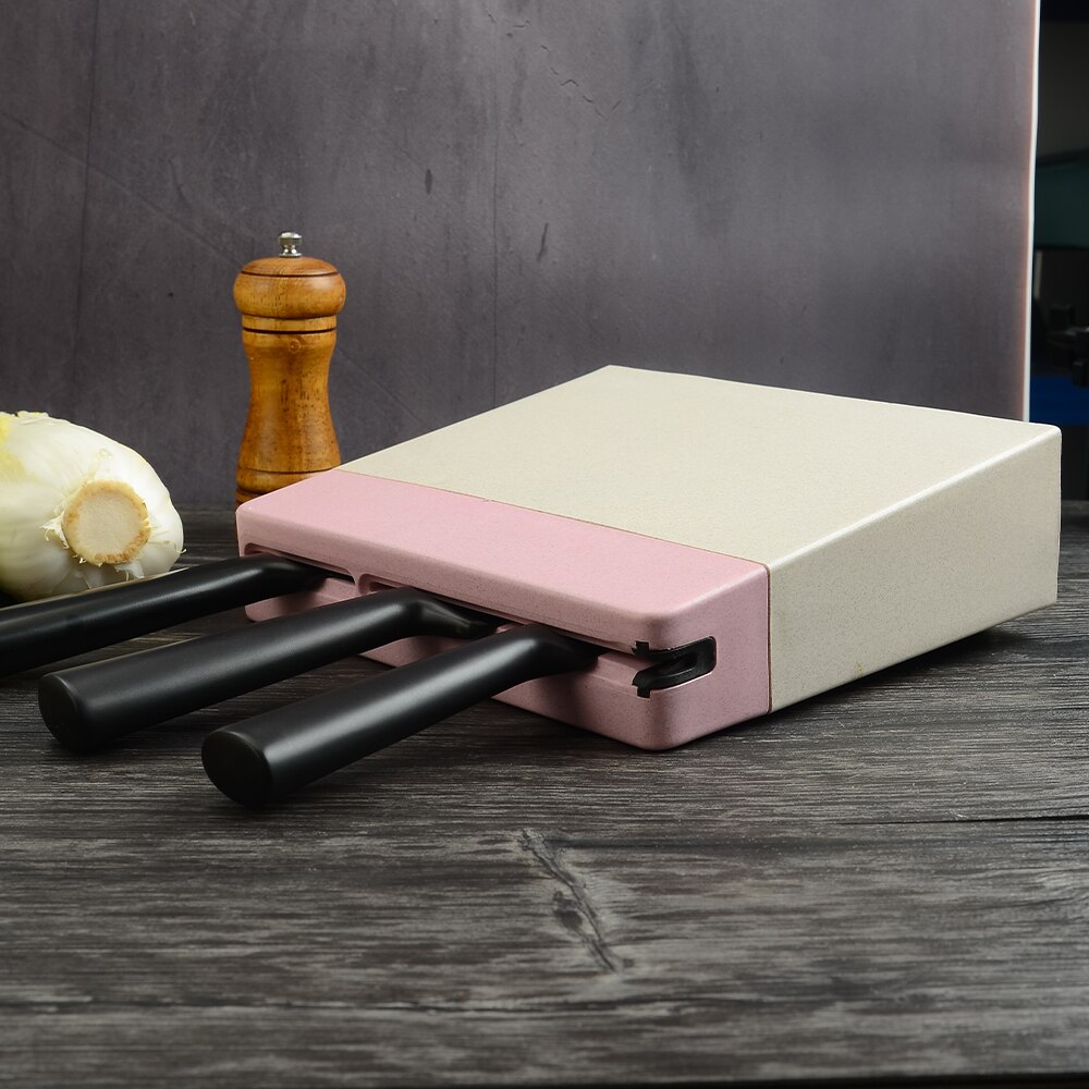 Plastic Kicthen Messen Inbrengen Houder Messenblok... – Vicedeal