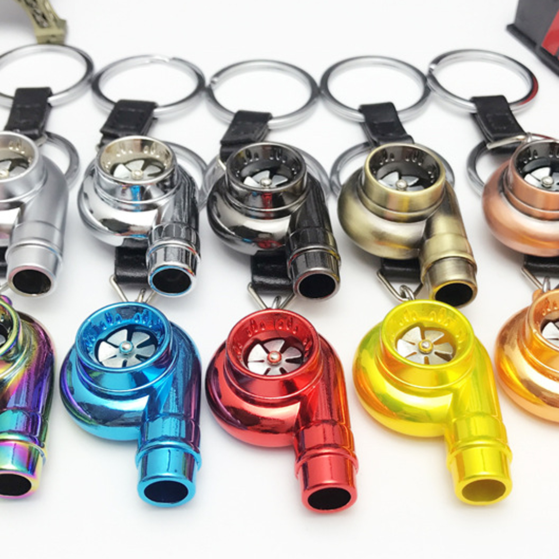 Dewtreetali Real Whistle Sound Turbo Keychain Slee... – Grandado