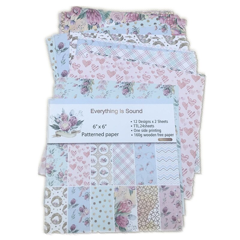 12Pcs/Lot Pink Love Retro Material Papers DIY Scra... – Vicedeal