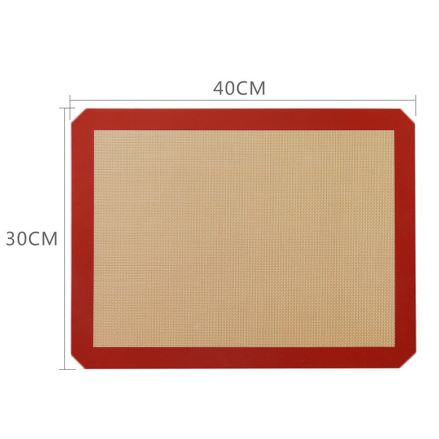 40x30cm Non-Stick Silicone Baking Mat Pad Sheet Ba... – Grandado
