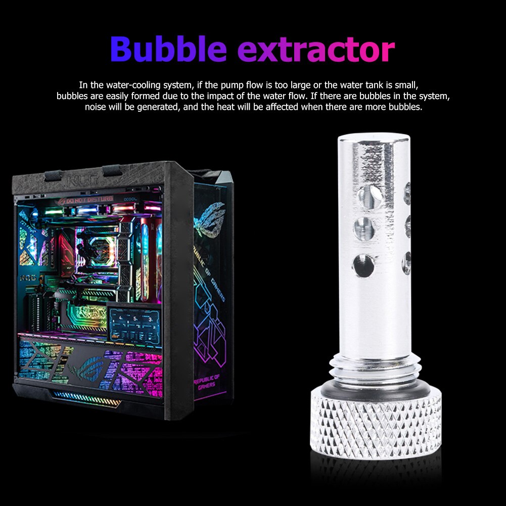 G1/4 computer water cooling tank is equipped with ... – Vicedeal