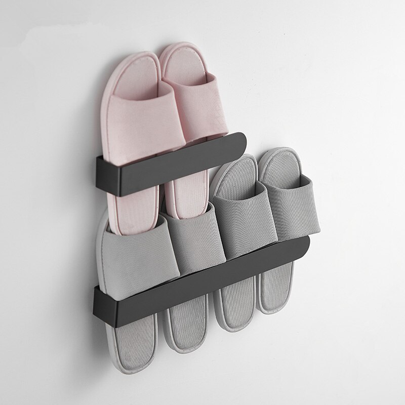 Nail Gratis Toiletrolhouder Rvs Zwart Roll Papier ... – Grandado