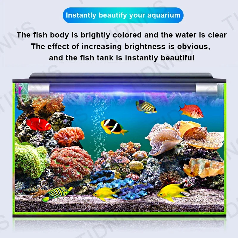 Aquarium Light LED Wide Angle Waterproof Fish Tank... – Grandado
