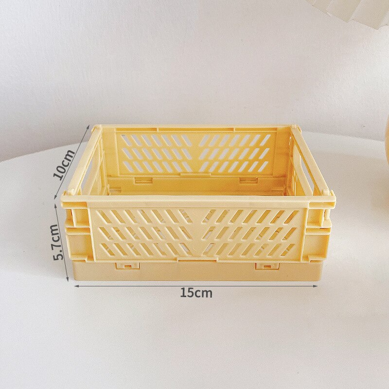 Mini Stackable Decor Stacking Folding Plastic Stor... – Grandado