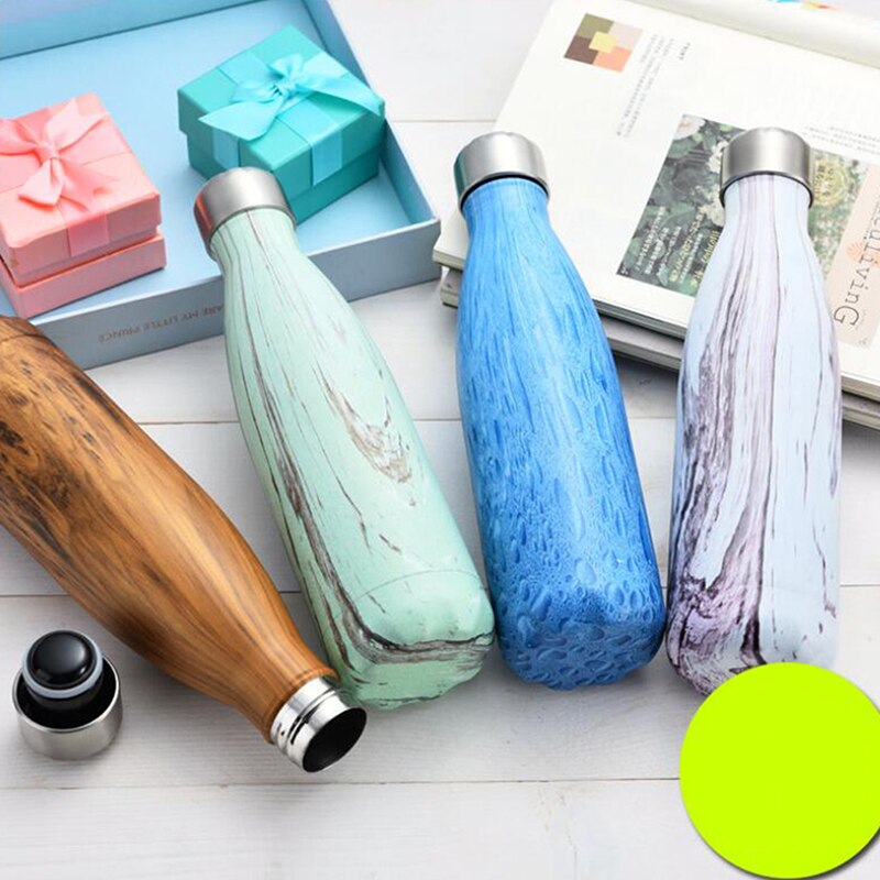 Roestvrij Staal Water Fles Vacuüm Geïsoleerde Fles... – Grandado