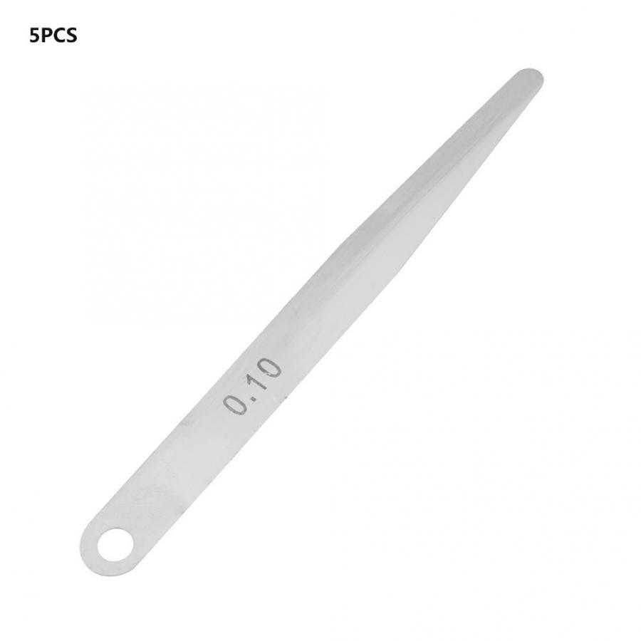5 stücke 0,1mm Dicke Fühlerlehre Filler Metric Dic... – Vicedeal