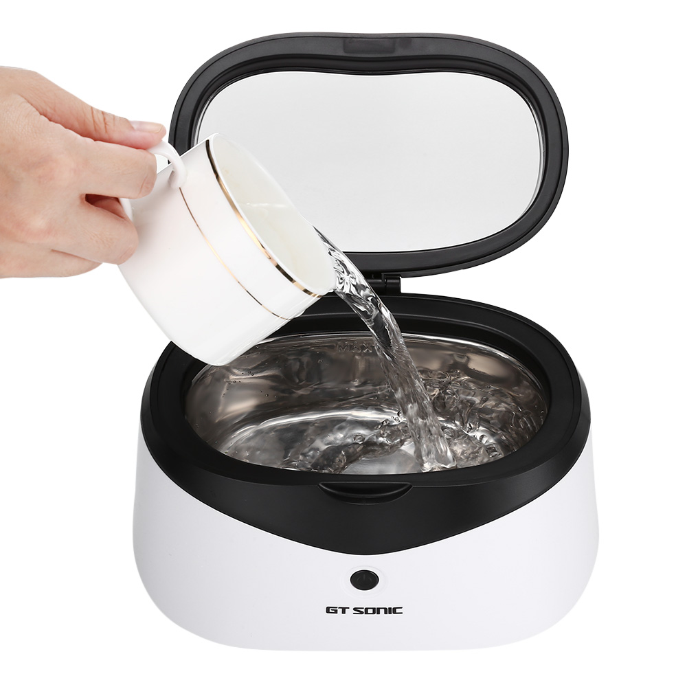 Portable Digital Ultrasonic Cleaner 0.6L Nail Ster... – Vicedeal