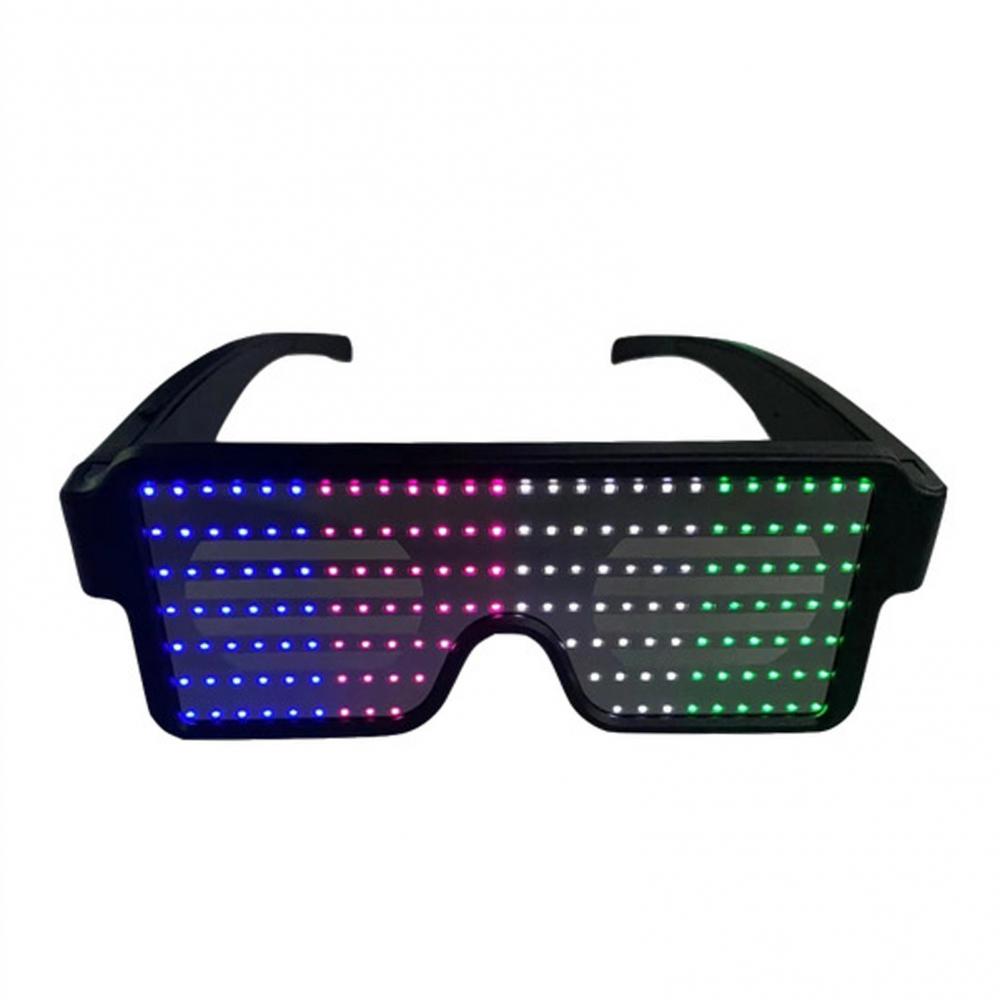LED Luminous Glasses 10 Patterns Electronic Eyegla... – Grandado