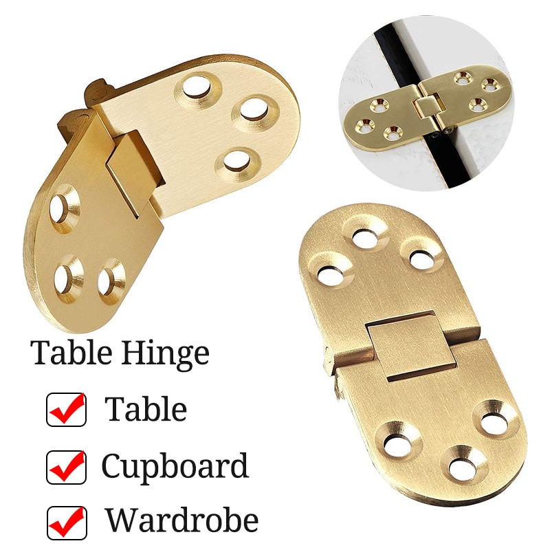 80mmx30mm Zinc Alloy Alloy Metal Hinge Round Edge ... – Vicedeal