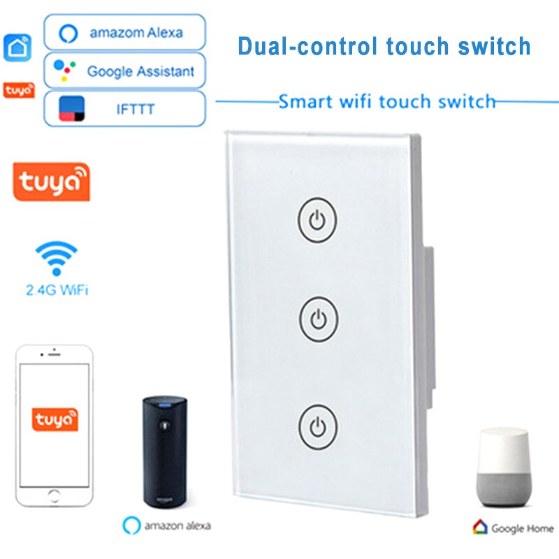 Dual control WIFI smart switch corridor stairs 2wa... – Vicedeal