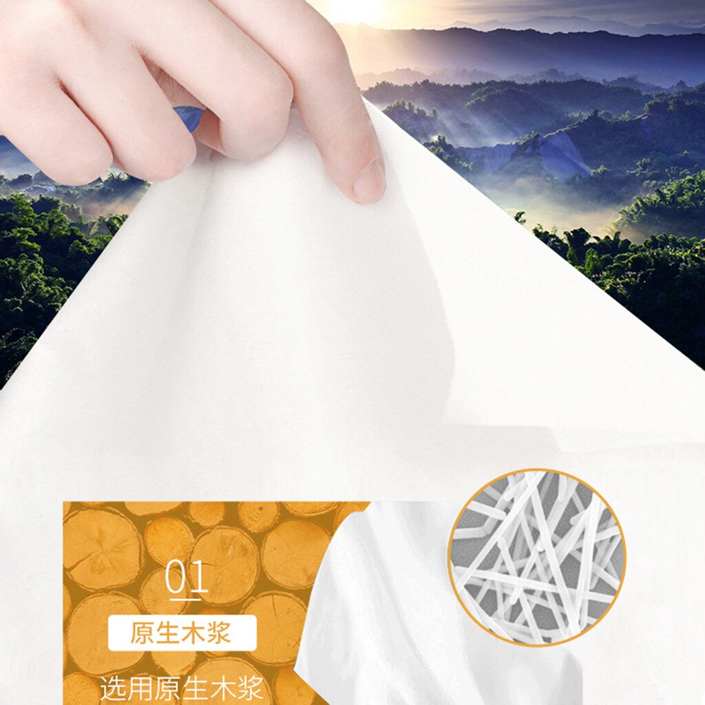 20 rolls/pcs virgin wood pulp white toilet tissue ... – Grandado