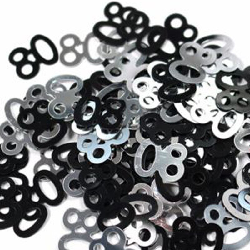 15g/bag Cute 80th Years Old Confetti Number Digita... – Vicedeal