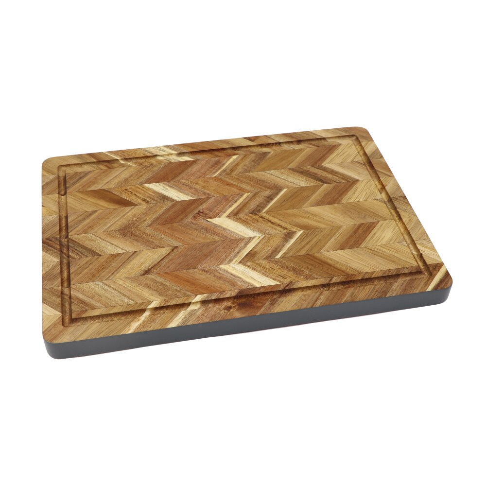 Jaswehome Acacia Wood Cutting Board With Juice Gro... – Grandado