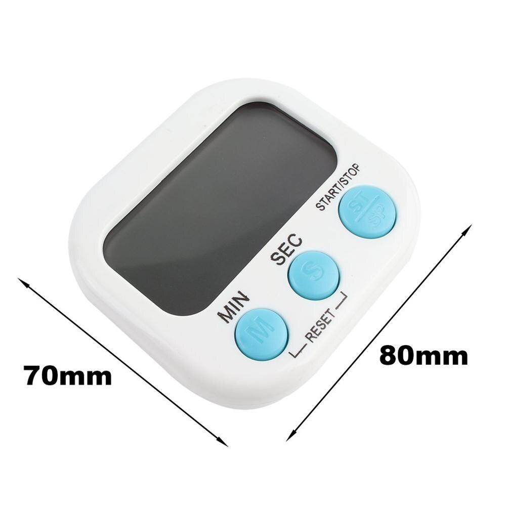 1x Magnetic Kitchen Timer Countdown LCD Digital St... – Grandado