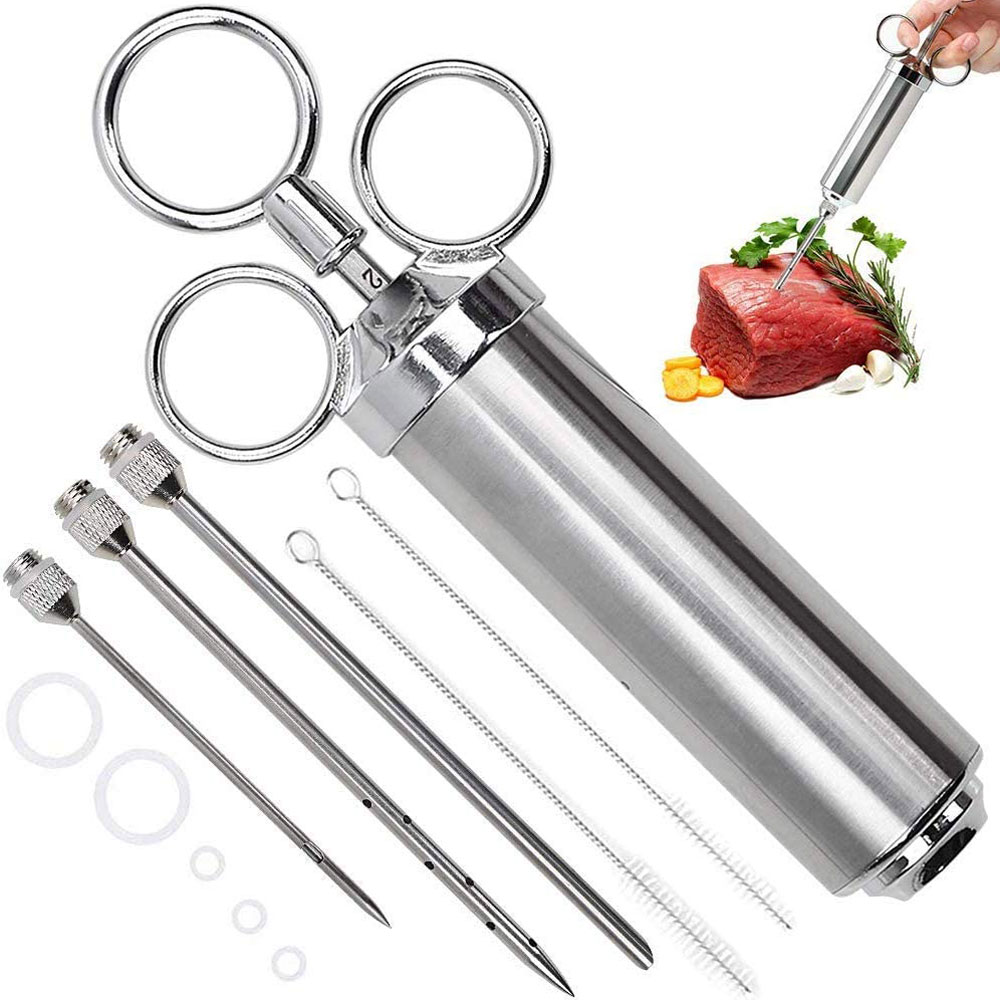 Chicken Injector Stainless-Steel Seasoning Injecto... – Grandado
