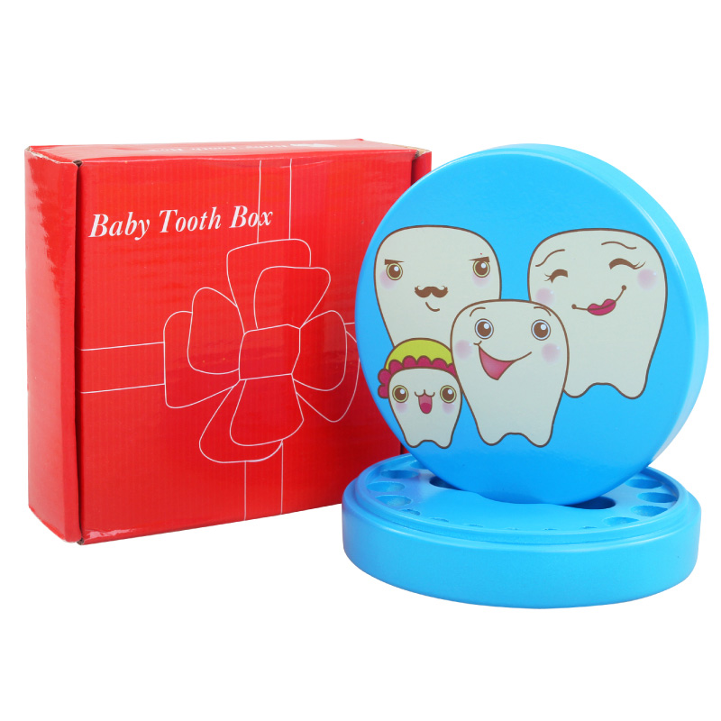 Cute Wood Baby Teeth Box Save MILK TEETH storage b... – Grandado