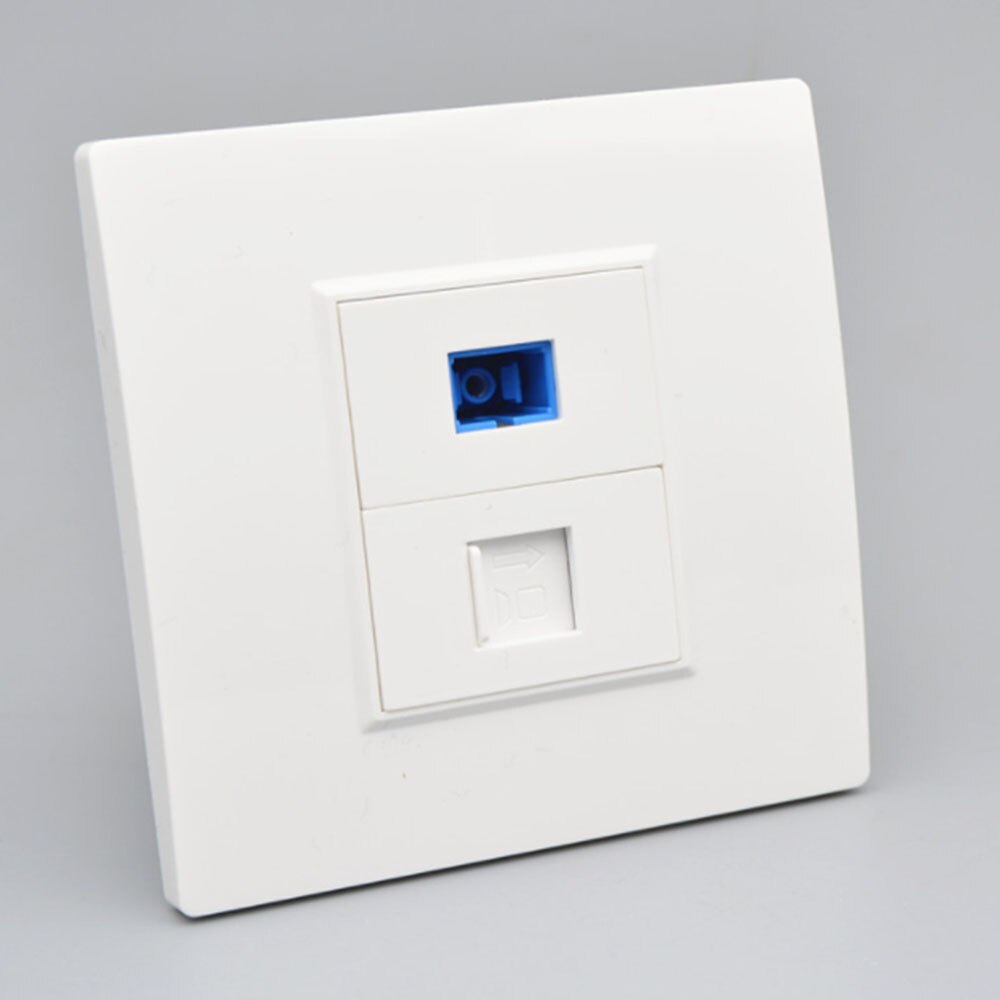 Wall Outlet Fiber SC Optical Interface RJ45 Networ... – Vicedeal