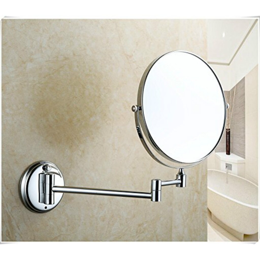 8-Inches Two-Sided Swivel Wall Mount Mirror with 5... – Grandado
