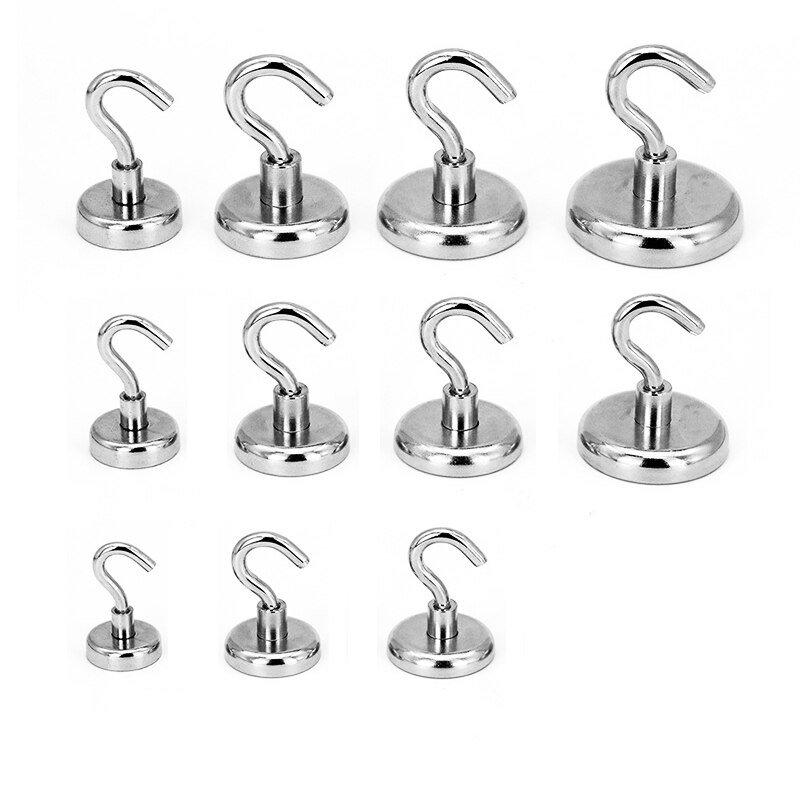 Big Size Strong Neodymium Magnet Hooks Dia42/48/60... – Grandado
