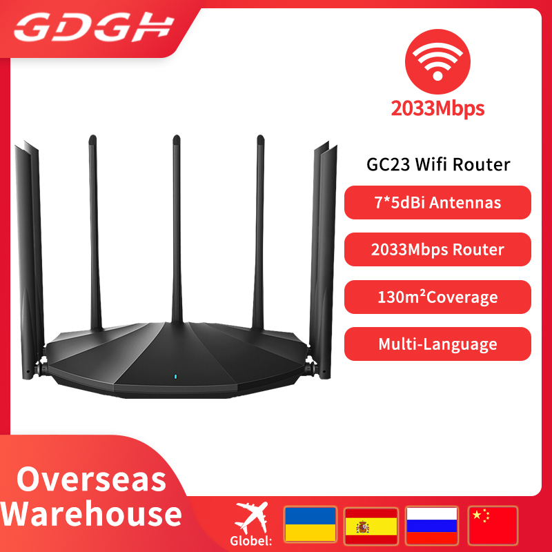 Gdgh GLAC23 Draadloze Gigabit Dual Band Wifi Route... – Grandado