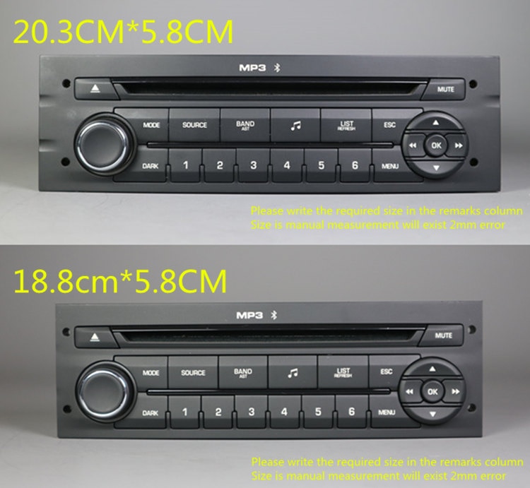 Genuine Original large panel RD45 Car Radio with C... – Vicedeal