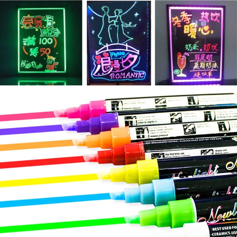 Chalk Markers Chalkboard Erasable Dustless Water-B... – Grandado