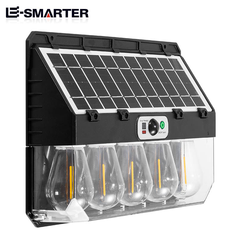Outdoor Solar Wall Lamp Three Modes Tungsten Filam... – Grandado