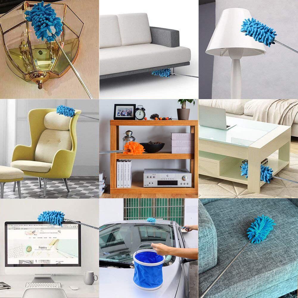 Retractable Flexible Chenille Dust Removal Duster ... – Vicedeal