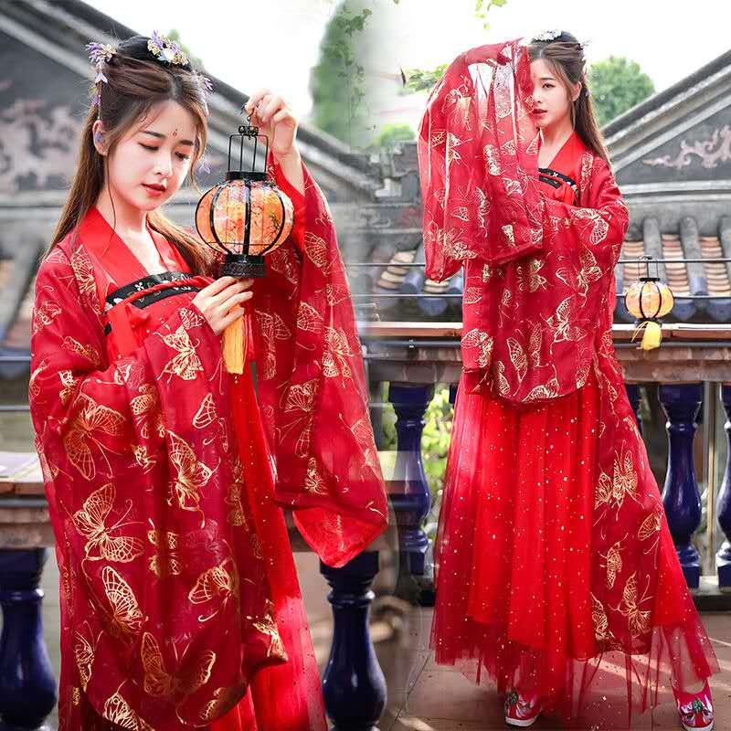 Ancient Chinese Costume Women Stage Performance Ou... – Grandado