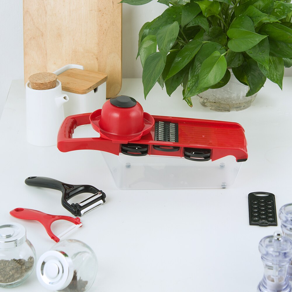 XYj Vegetable Cutter With Stainless Steel Sharp Bl... – Grandado