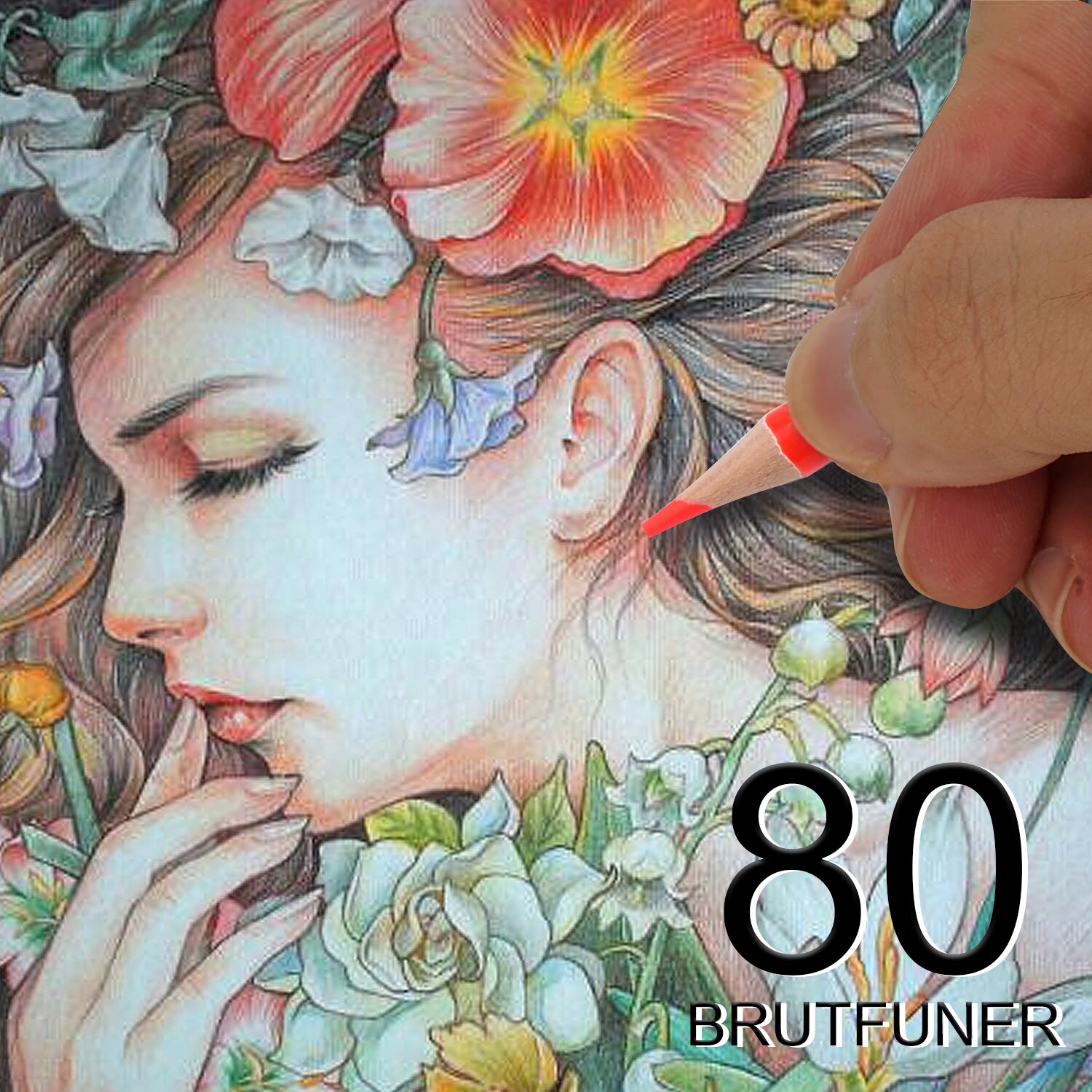 Colouring Pencils,80 Colours Oil Drawing Pencils f... – Vicedeal
