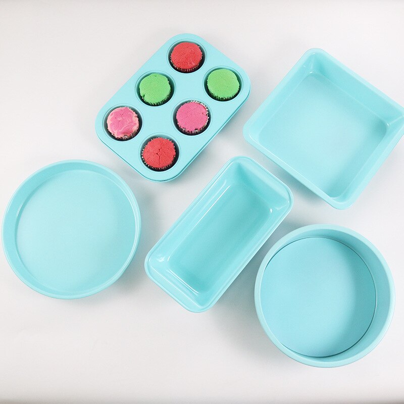 1 Pc Round Baking Pan Cake Bread Cupcake Pan Form ... – Grandado