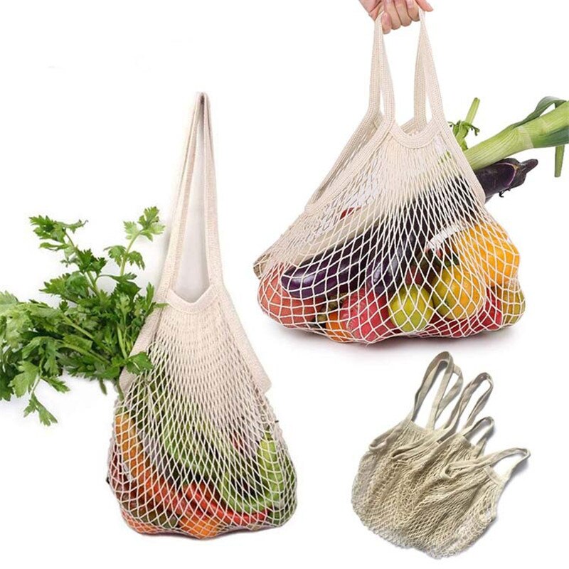 Reusable Cotton Mesh Produce Bag for Vegetable Fru... – Grandado