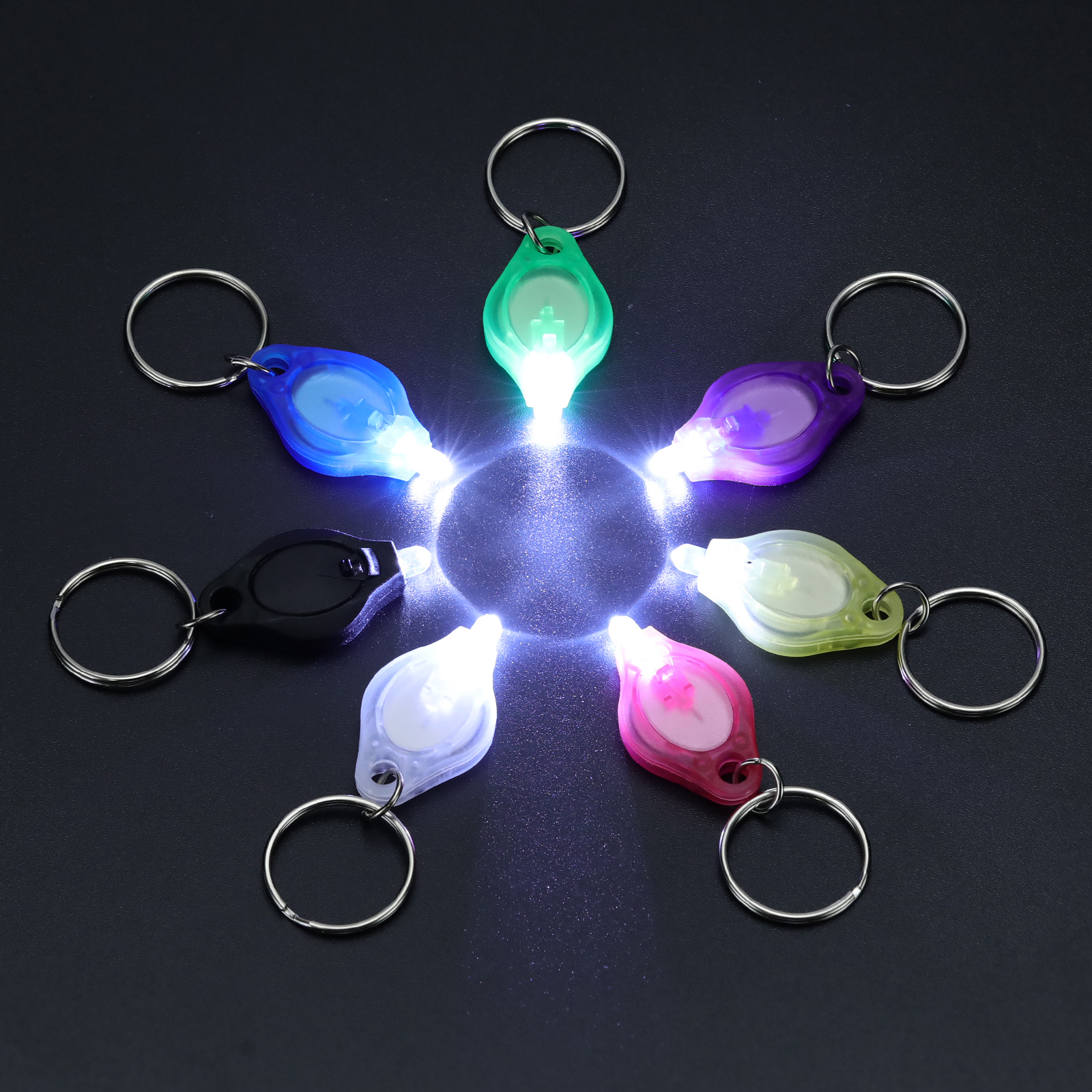 Mini Led Keychain light Multicolored Cool Popular ... – Grandado