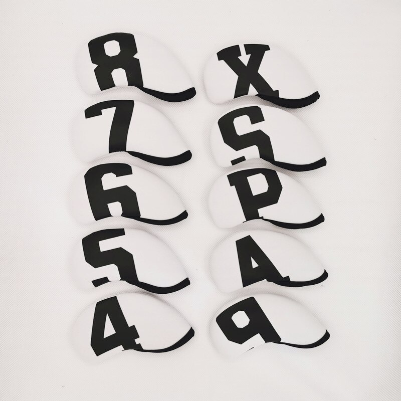 10pcs Set Neoprene Golf Club Iron Cover Sand Head ... – Grandado