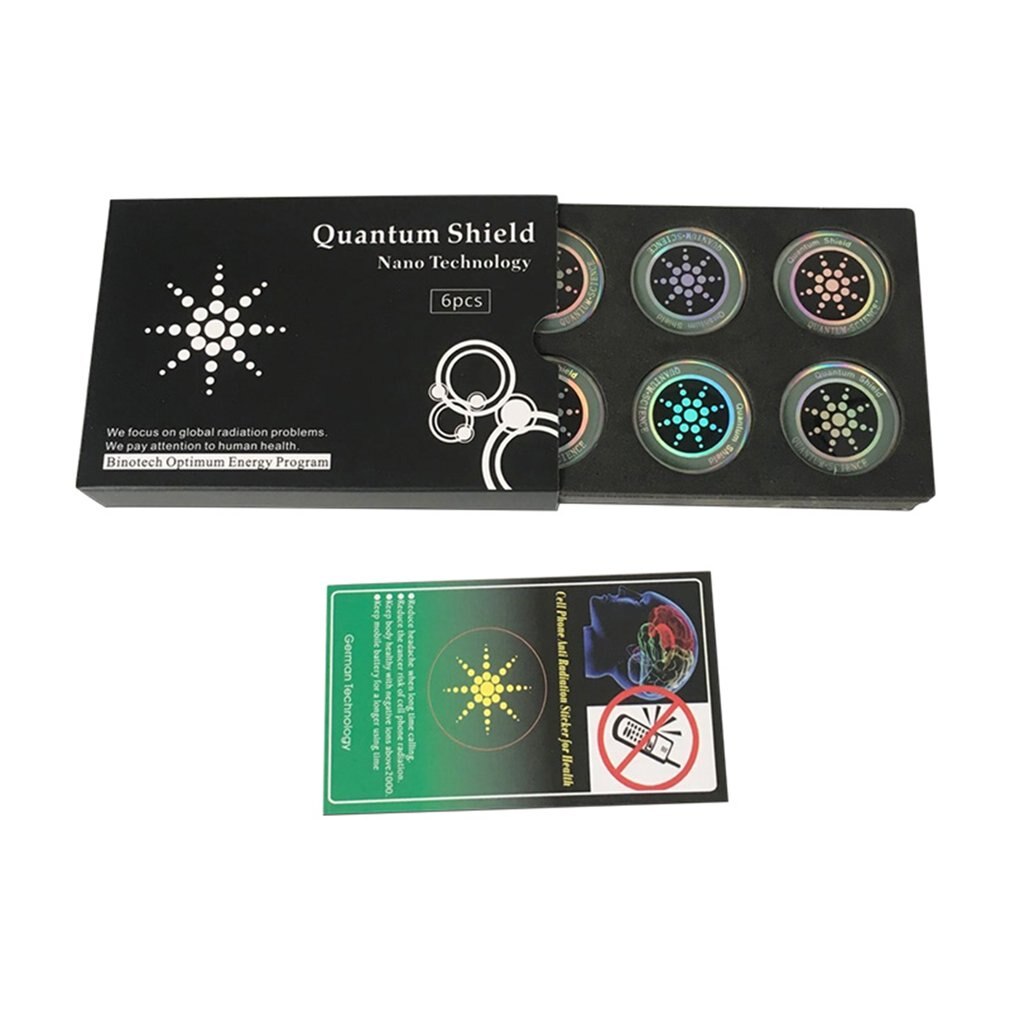 Anti-Radiation Stickers For Mobile Phones Round Sh... – Vicedeal