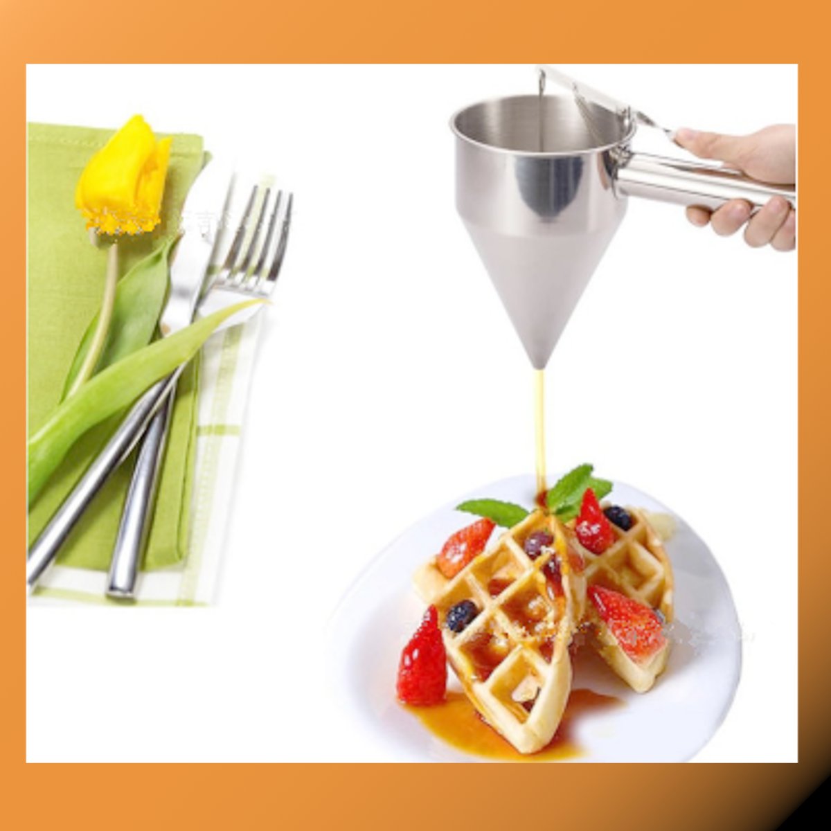 Stainless Steel Plunger Funnel with Funnel Drip Cr... – Grandado