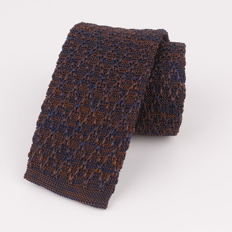 Brand Man Men's Colourful Vintage Tie Knit Knitted... – Grandado