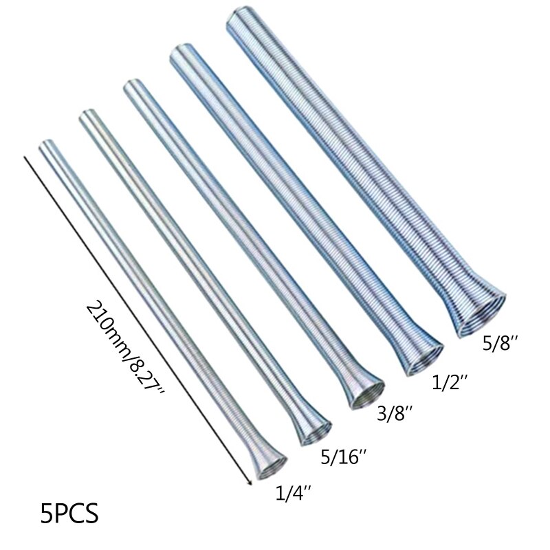 Flexible 5 Pcs/Set 210mm Spring Tube Benders for B... – Vicedeal