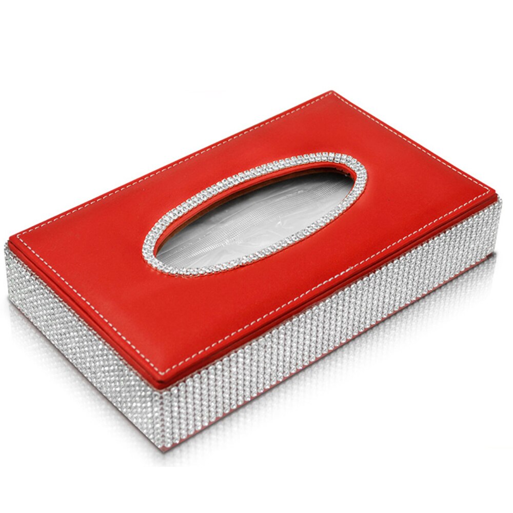 Bling Diamante Diamond Crystal Car Accessories Tis... – Grandado