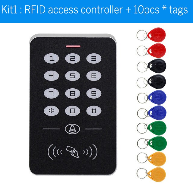 ACCESS CONTROL SYSTEM kit 125KHz RFID tags access ... – Grandado