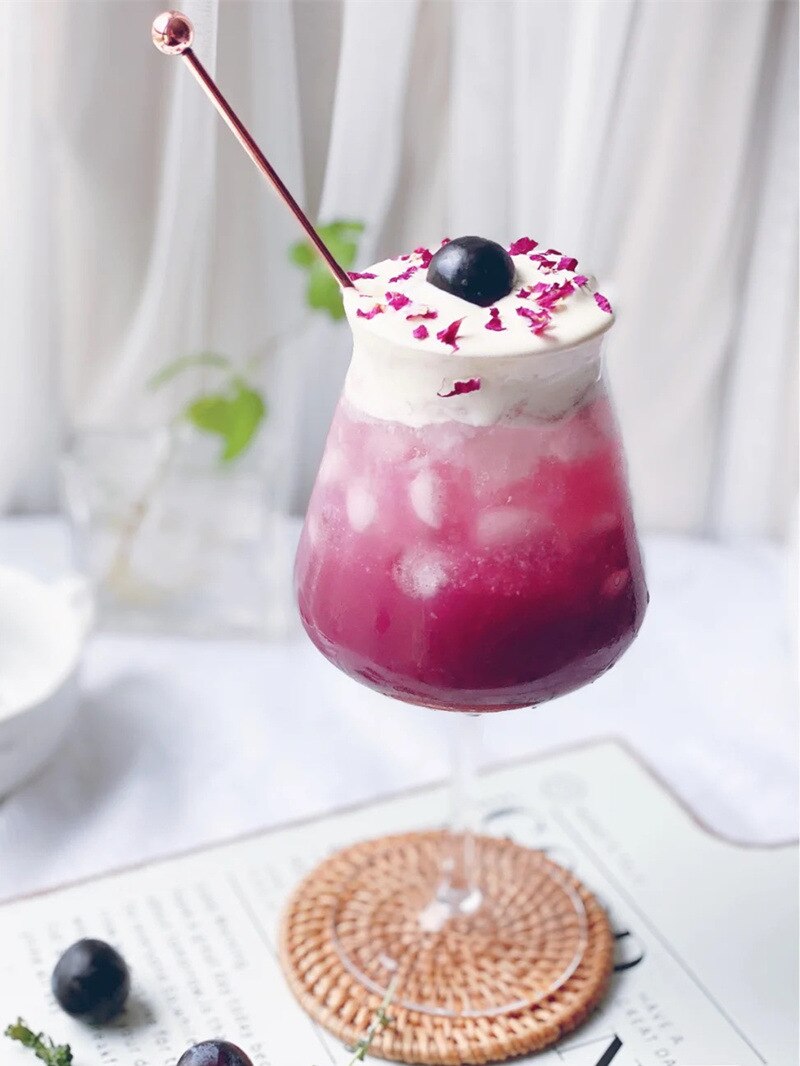 Restaurant soda bubble water glass cocktail glass ... – Grandado