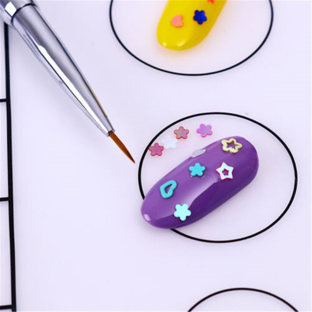 Mini Silicone Stamping Mat Nail Practice Fingernai... – Grandado