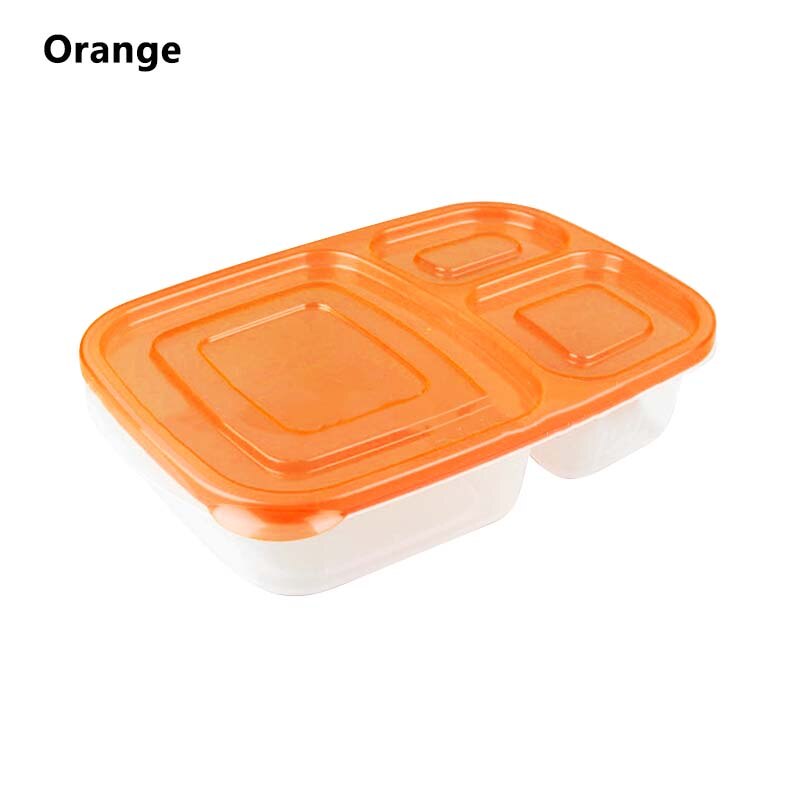 Plastic Food Fruit Picnic Storage Boxes 3-Compartm... – Grandado