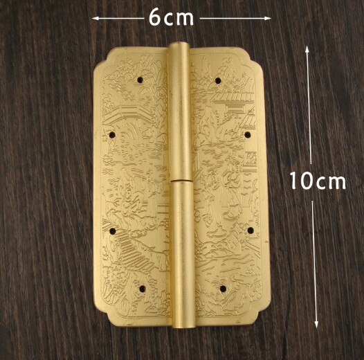 Pure copper 4 inch Chinese hinge cabinet door copp... – Vicedeal